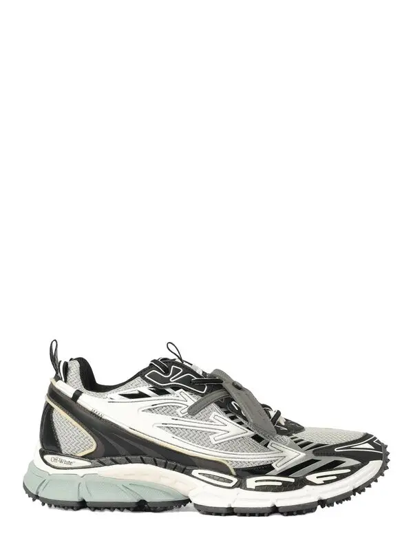 Off-White Be Right Back" Low-top Lug Sole Sneakers - Grey