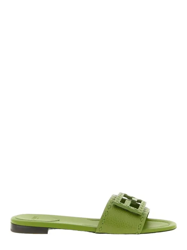 Fendi Heeled Sandals - Green