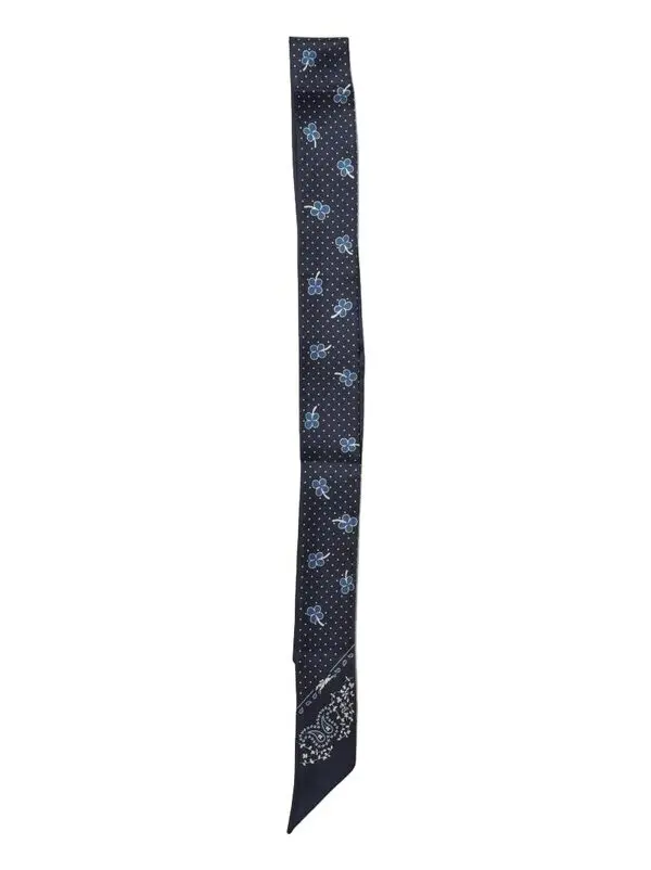 Longchamp Neckerchief - Navy