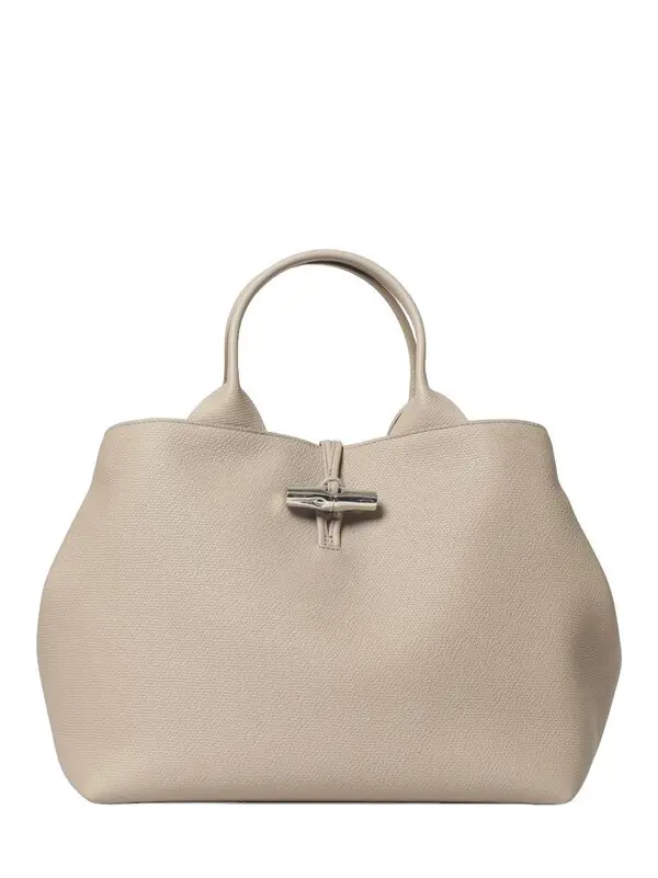 Longchamp Le Roseau Tote Bag - Grey
