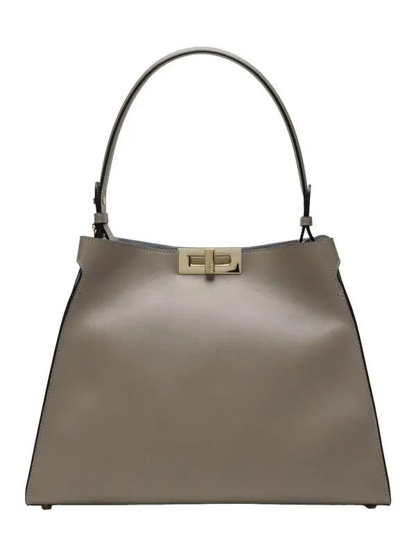 Fendi Way Medium Tote Bag - Dove Grey