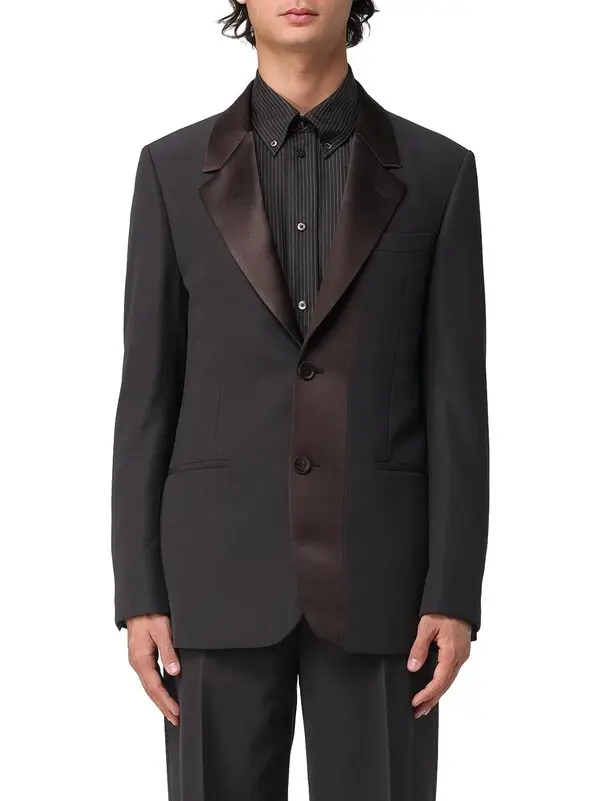 Fendi Shawl Lapel Blazer - Brown