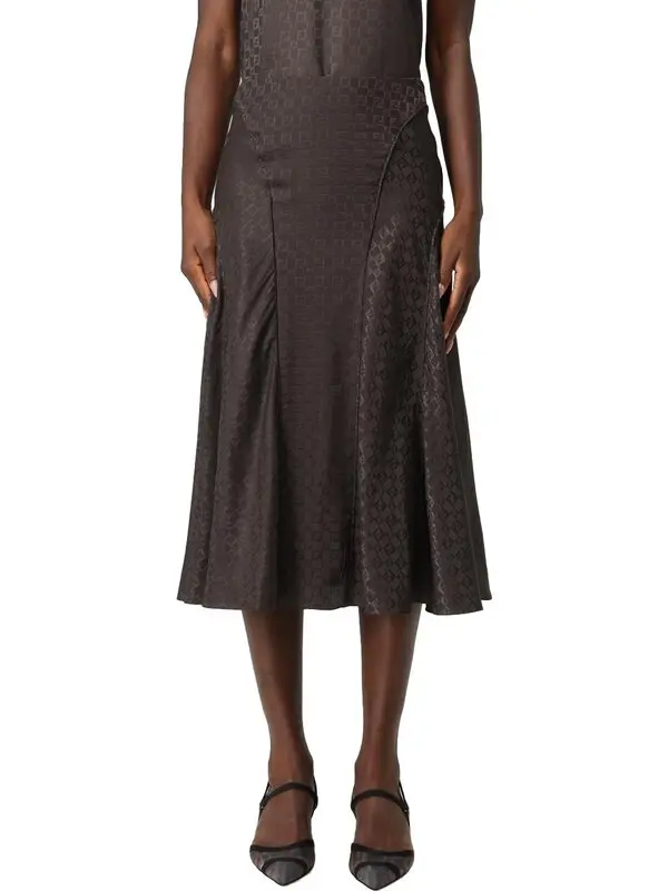 Fendi Midi Skirt - Brown