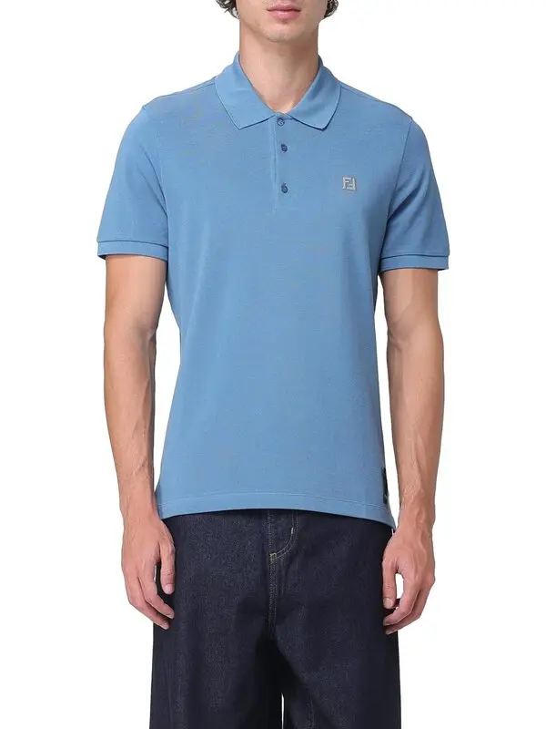 Fendi Polo Shirt Colour - Gnawed Blue