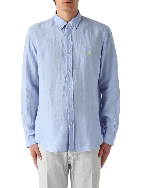 Polo Ralph Lauren Linen Casual Shirt - Blue