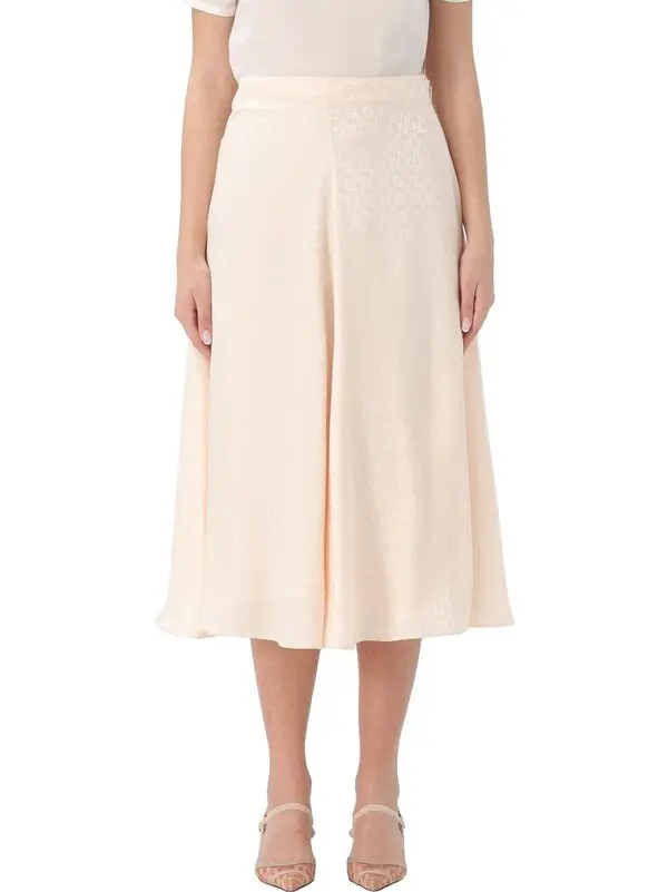 Fendi Midi Skirt - Peach