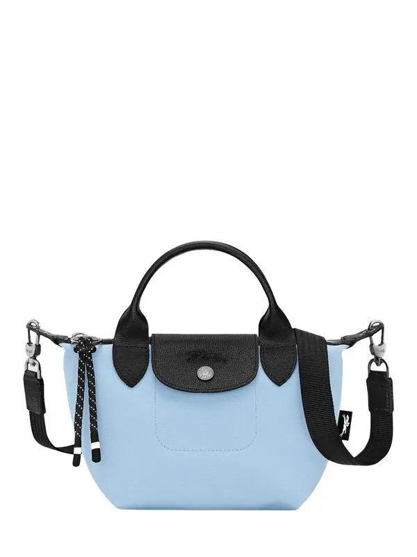 Longchamp Le Pliage Energy Mini Recycled Nylon Handbag - Gnawed Blue