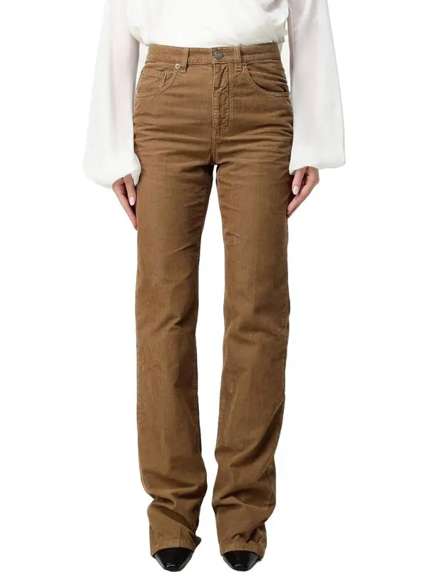 Saint Laurent Corduroy Trousers - Brown