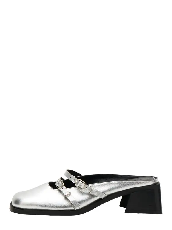 JUSTINE CLENQUET Andie Mules - Silver