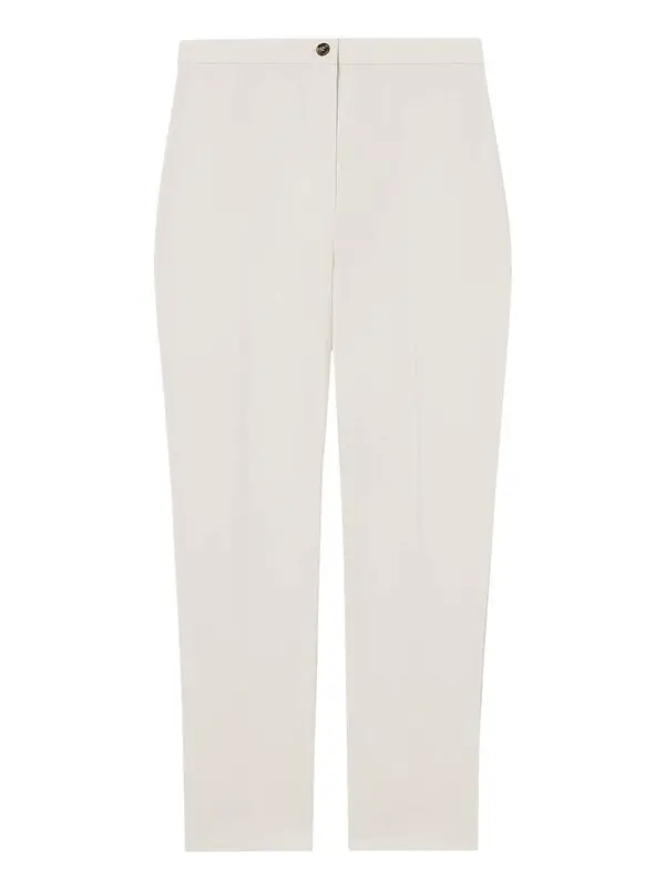 Marina Rinaldi Straight Tailored Trousers - Neutral