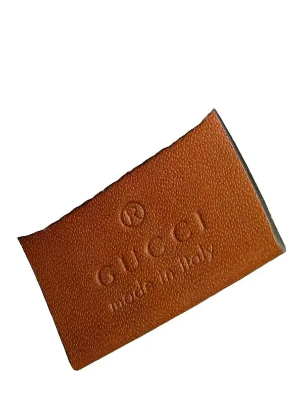 Gucci Gg Supreme Canvas Leather-trimmed Clutch Bag - Neutrals