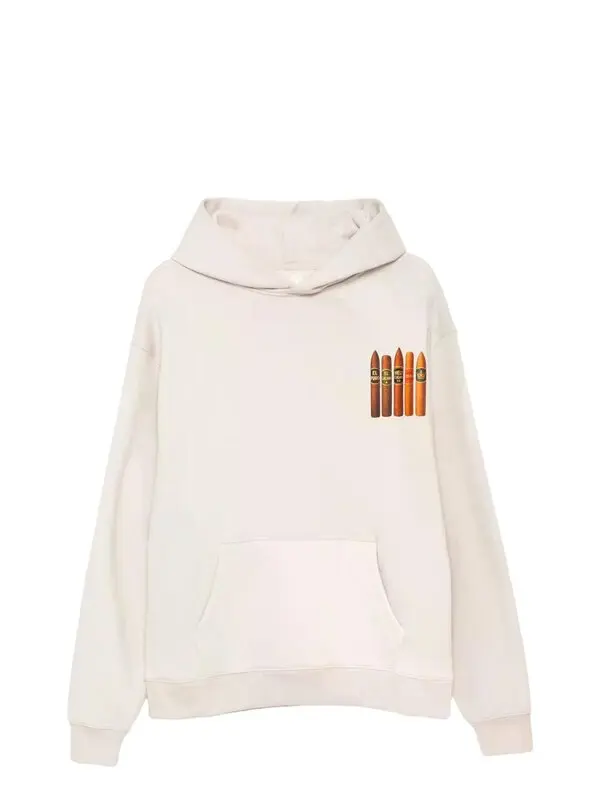 MELT Graphic-print Hoodie - Neutrals