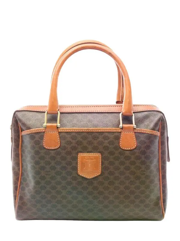 Celine Macadam Boston Tote Bag - Brown