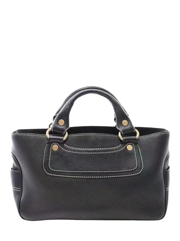 Celine Grained Leather Boogie Handbag - Black
