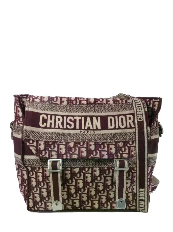 Dior Diorcamp Oblique Shoulder Bag - Red