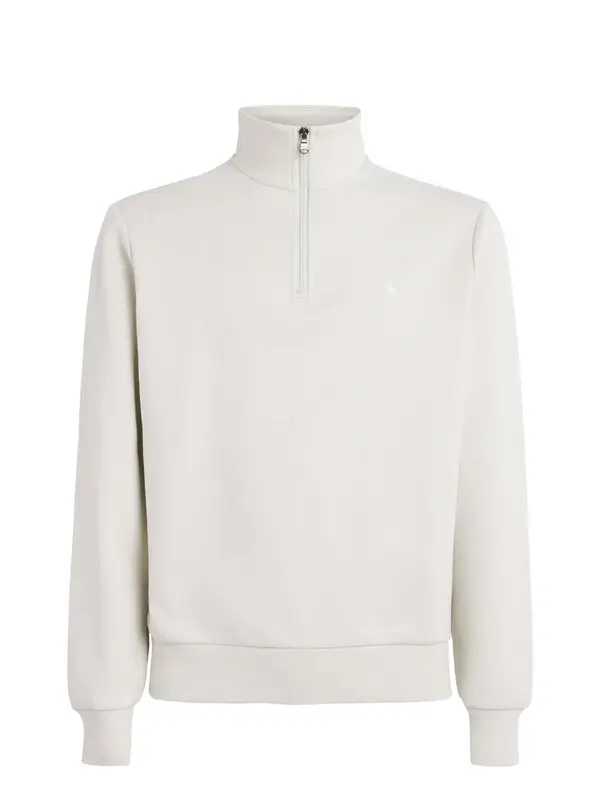 Polo Ralph Lauren Polo Pony Quarter-zip Sweatshirt - Grey