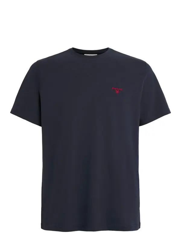 Barbour Cotton Essential Sports T-shirt - Navy