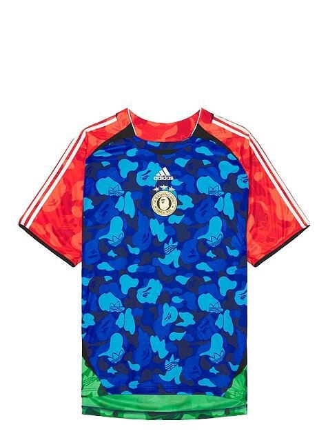 ADIDAS ORIGINALS X Bape World Cup Teamgeist Graphic Tee - Multi