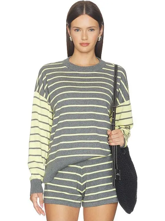 Beach Riot Callie Sweater - Grey