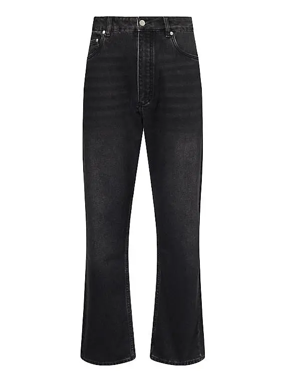 Studio Nicholson 90's Straight-leg Denim Jeans - Washed Black