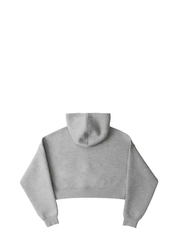 Lacoste Logo Patch Hoodie - Grey