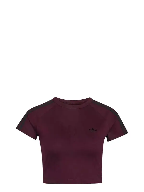 Adidas Sst Cropped T-shirt - Red