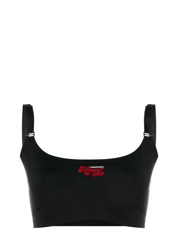 Dsquared2 Honey Sports Bra - Black
