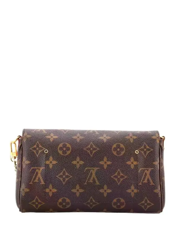 LOUIS VUITTON Monogram Canvas Pm Clutch Bag - Brown