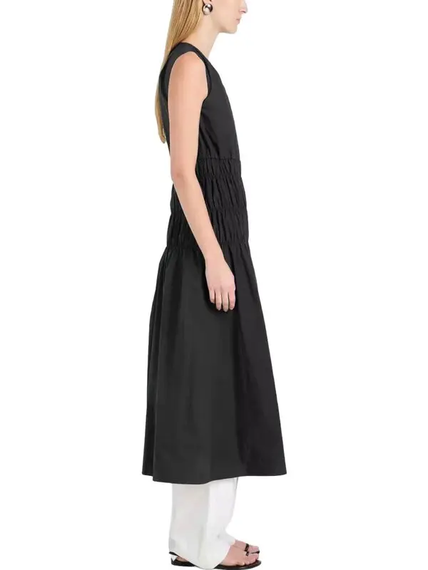 Proenza Schouler White Label Jenna Tiered Midi Dress - Black