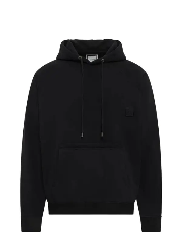 WOOYOUNGMI Back-print Hoodie - Black