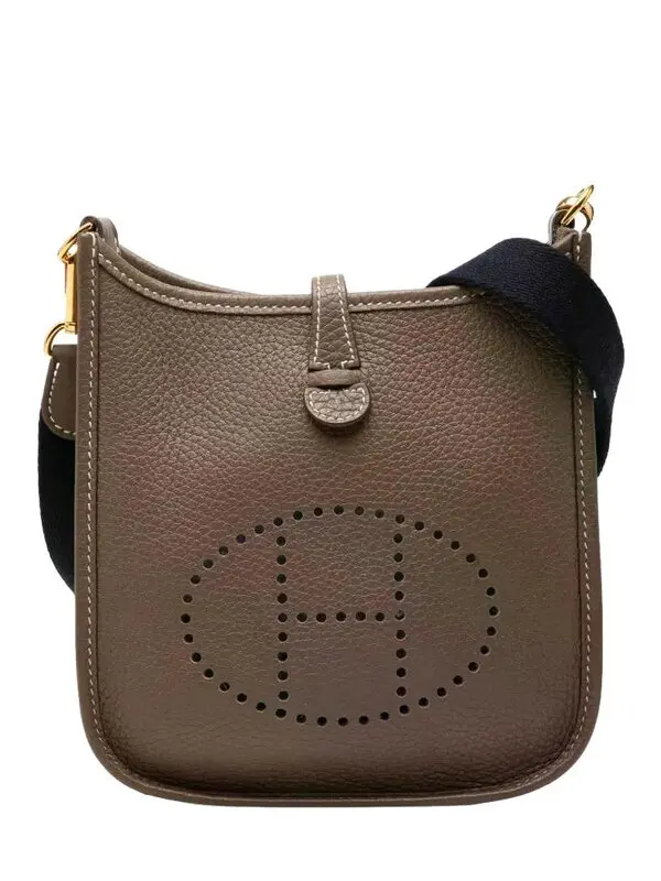 Hermès Clemence Evelyne Crossbody Bag - Brown
