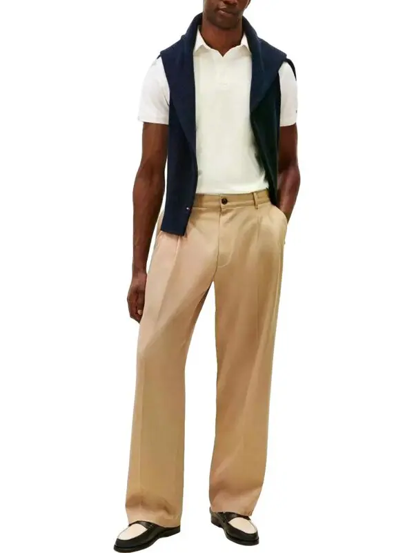 Tommy Hilfiger Piqué Polo Shirt - White