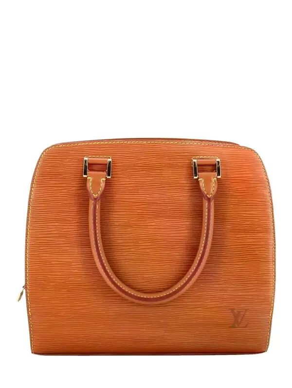 LOUIS VUITTON Epi Leather Pont Neuf Pm Satchel Handbag - Brown