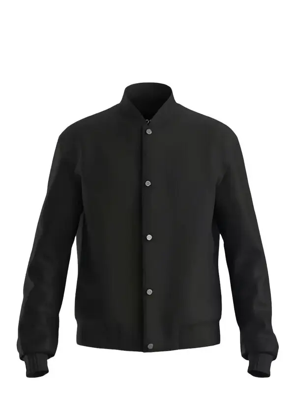 BOSS Monogram-pattern Water-repellent Jacket - Black