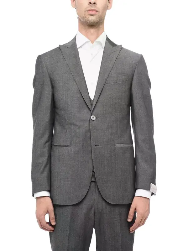Corneliani Single-breasted Three-piece Suit - Grey