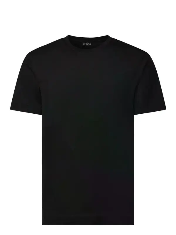 Zegna Crew-neck T-shirt - Black