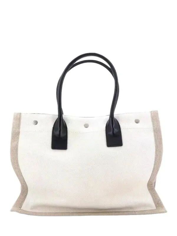 Saint Laurent Rive Gauche Tote Bag - Neutrals