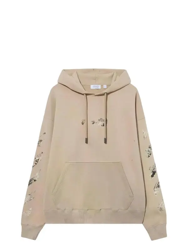 Off-White Spices Arrow Motif Hoodie - Neutrals