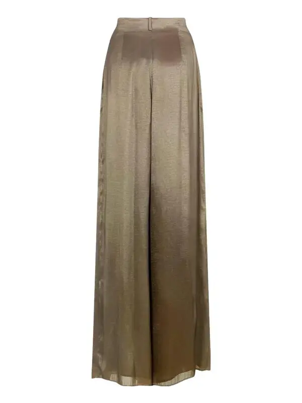 Ralph Lauren Pleated Palazzo Pants - Neutrals