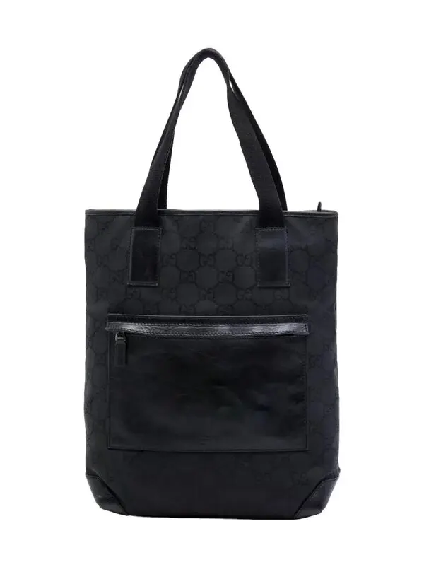 Gucci Gg Nylon Tote Bag - Black