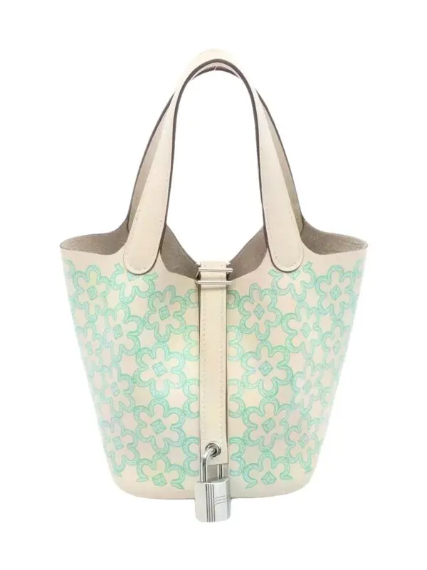 Hermès 2022 Lucky Daisy Tote Bag - Neutrals
