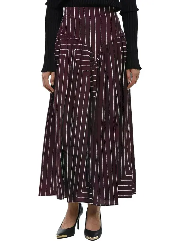 Stella McCartney Maxi Skirt - Purple
