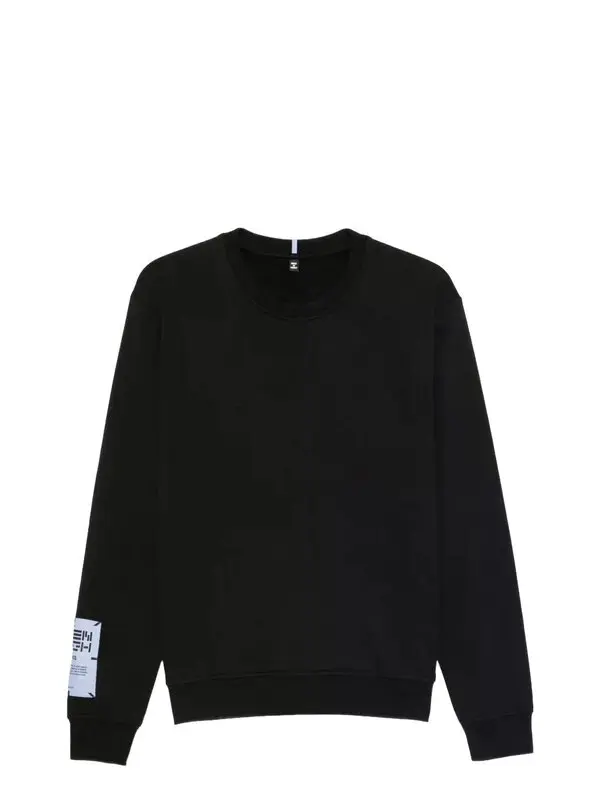 Alexander McQueen Graphic Print Crewneck Sweatshirt - Black