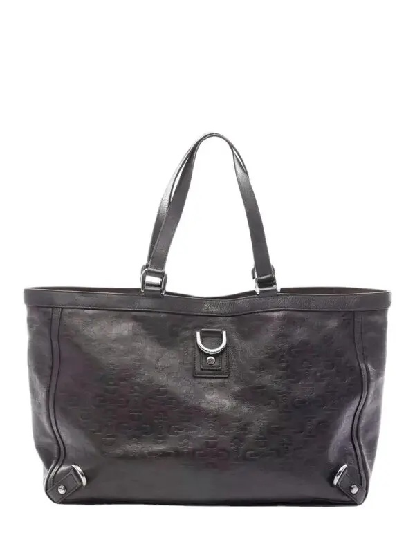 Gucci Abby Horsebit Tote Bag - Brown