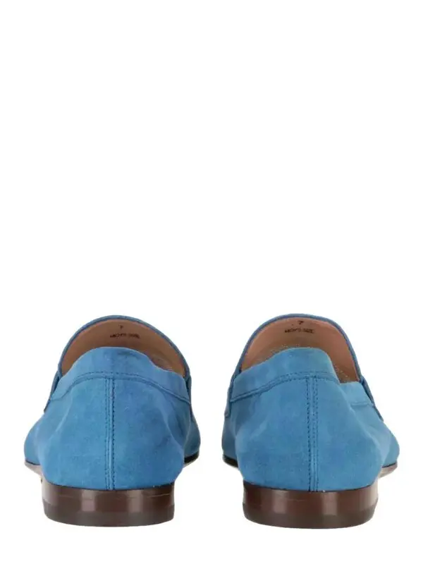 TOD'S Suede Penny Loafers - Blue