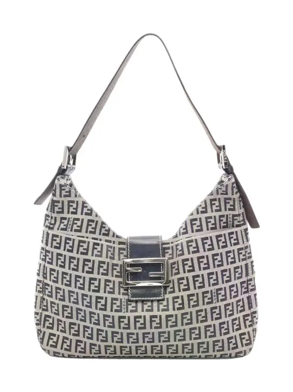 Fendi 2000s Zucchino Shoulder Bag - Neutrals