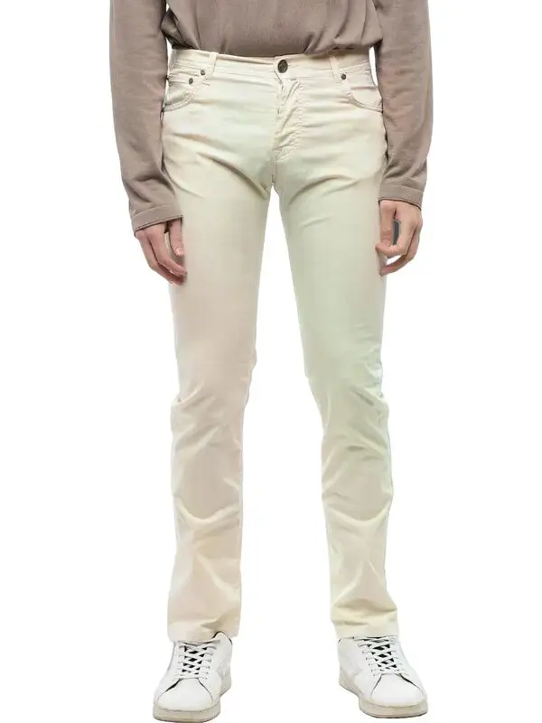 Corneliani Five-pocket Slim Cut Trousers - Neutrals