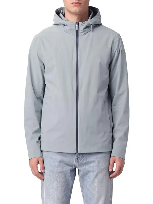 RRD Ultralight Polyurethane Windbreaker Jacket With A Detachable Hood - Grey
