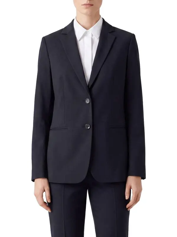 RRD Single-breasted Polyamide Blazer With Two-button Closure - Black