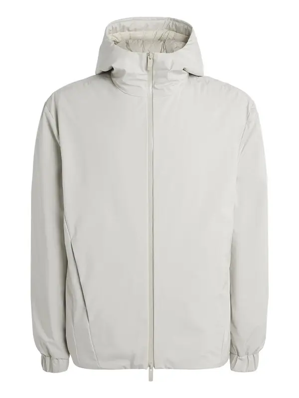 Moncler Trelatete Down Jacket With Hood - Beige